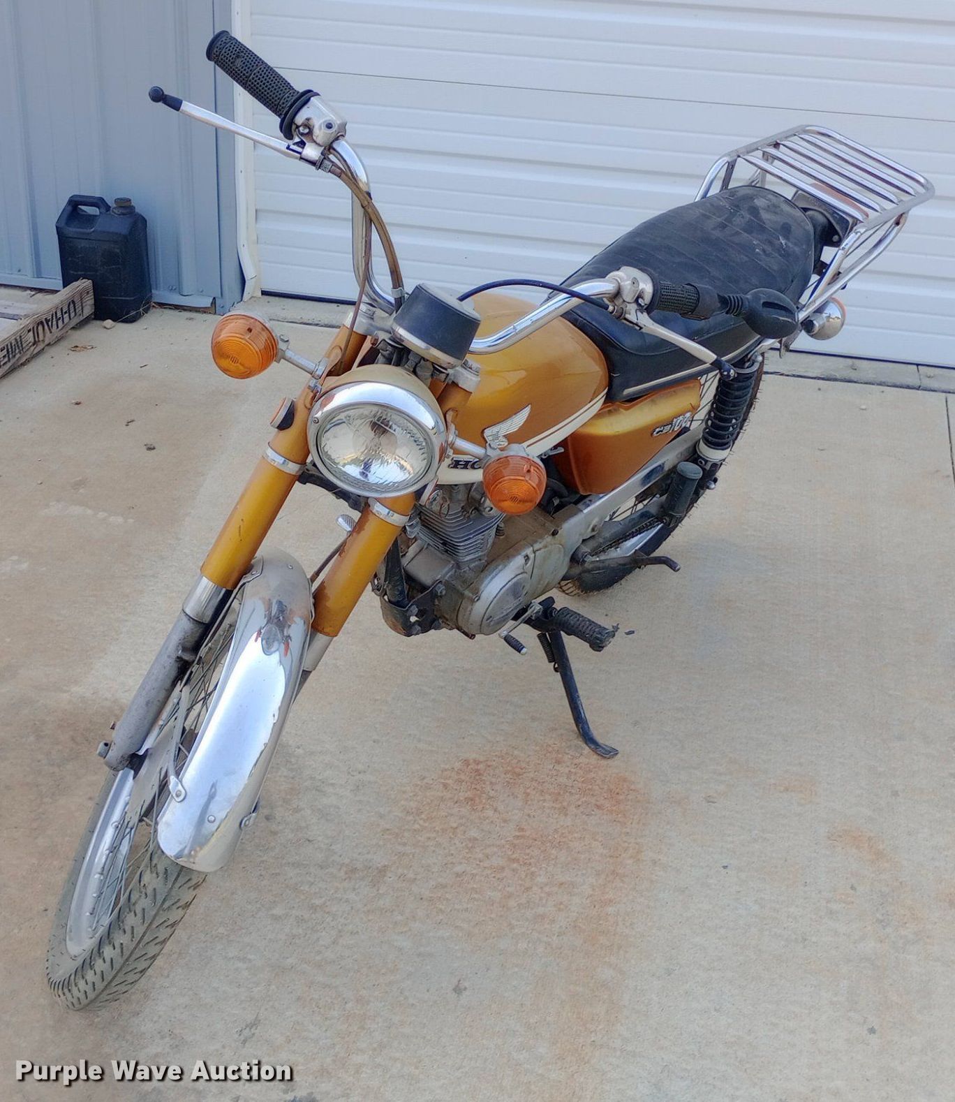 1973 Honda CB100 motorcycle in Andover, KS | Item NY9373 for sale ...