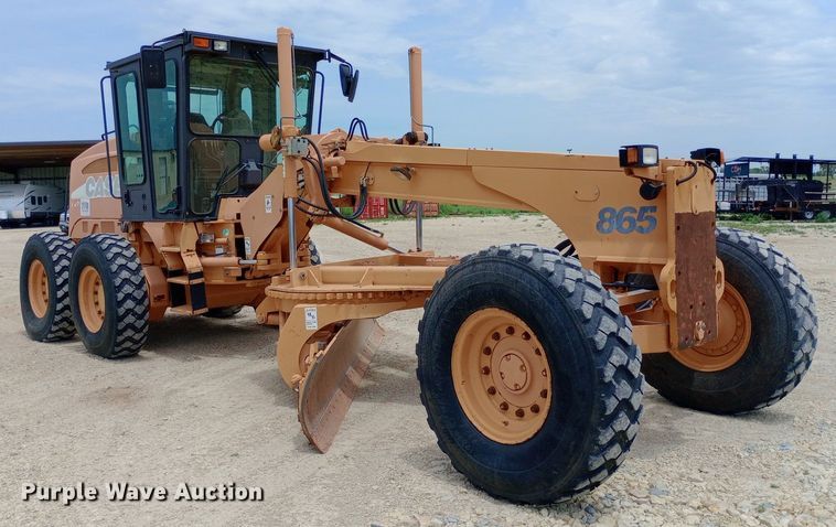 2008 Case 865 VHP motor grader in El Dorado, KS | Item NY9325 sold | Purple Wave