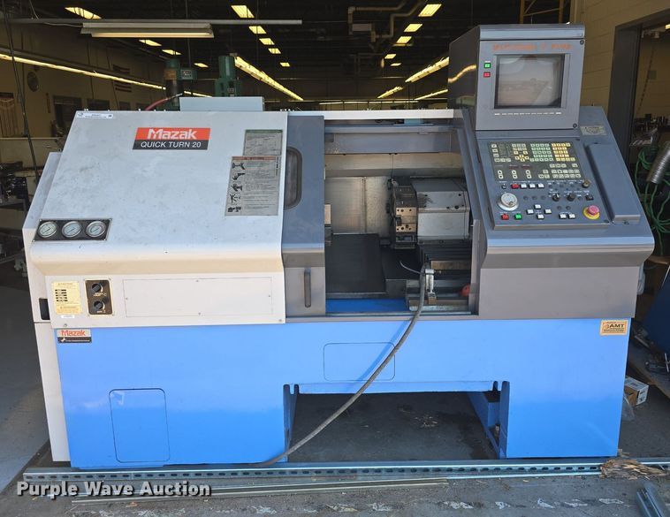 1998 Kitagawa Mazak Quick Turn 20 QTN20 lathe in Topeka, KS | Item ...