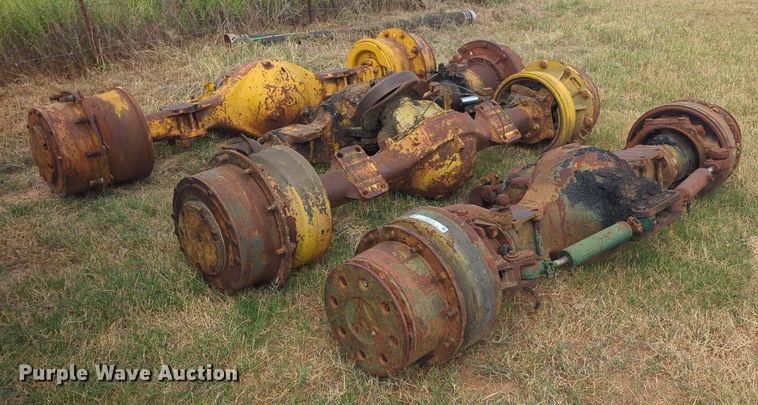 (4) axles in Norman, OK | Item EQ2118 sold | Purple Wave