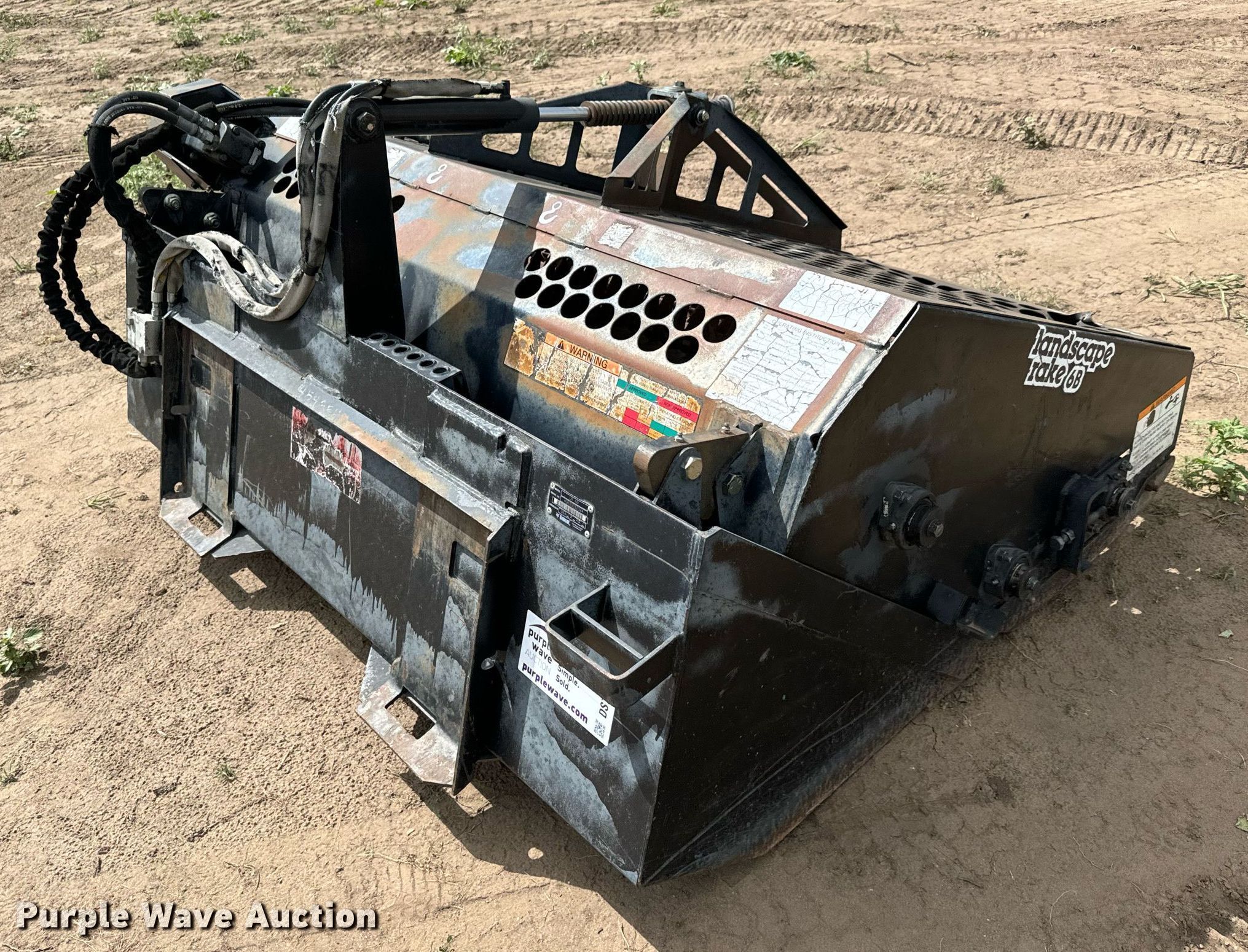 Bobcat LR 6B skid steer landscape rake in Colorado Springs, CO | Item ...