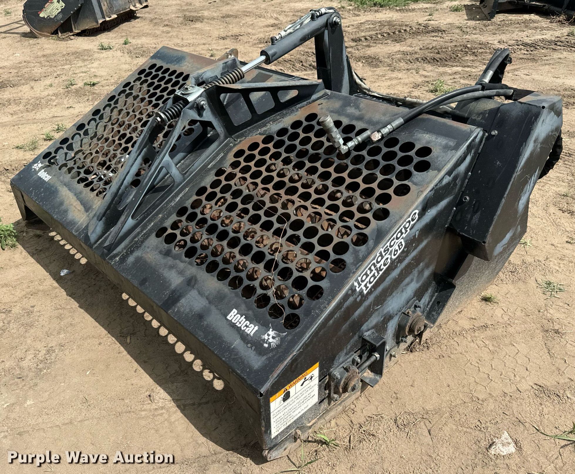 Bobcat LR 6B skid steer landscape rake in Colorado Springs, CO | Item ...
