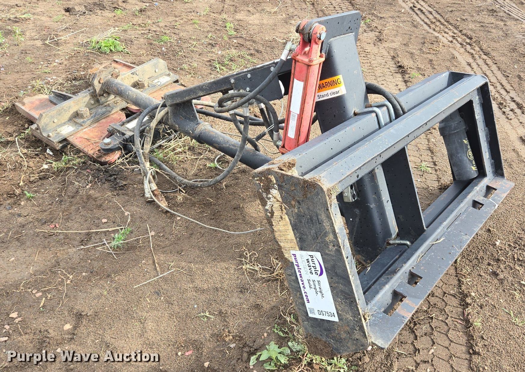 Worksaver TC-8-55 skid steer tree shear in Colorado Springs, CO | Item ...