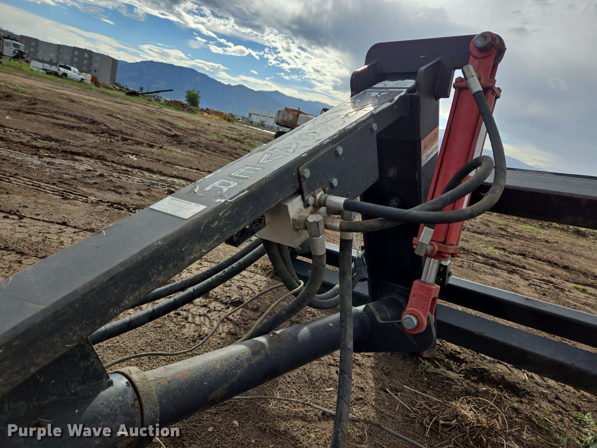Worksaver TC-8-55 skid steer tree shear in Colorado Springs, CO | Item ...