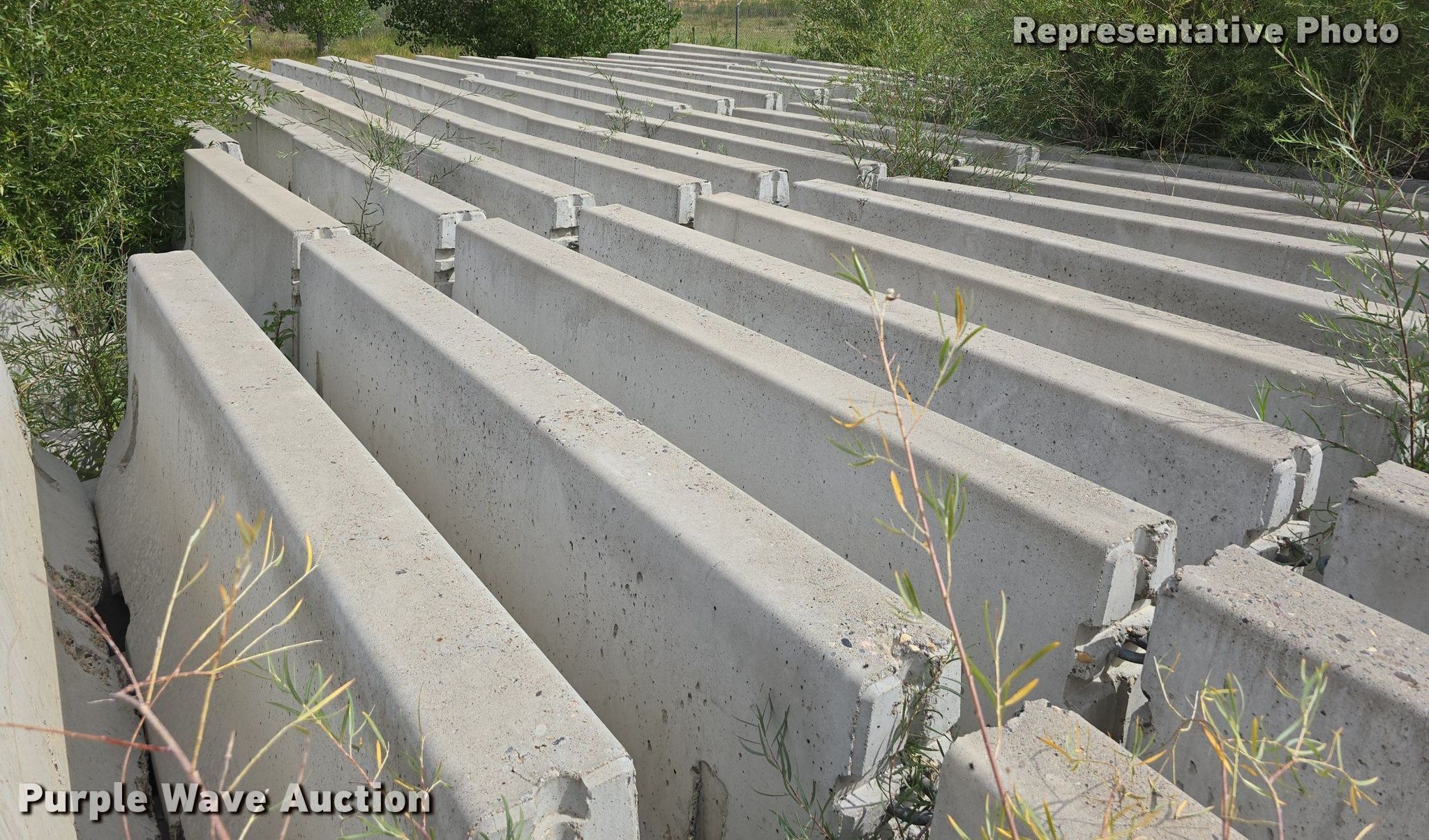 (20) concrete barriers in Hayden, CO | Item ZA0483 sold | Purple Wave