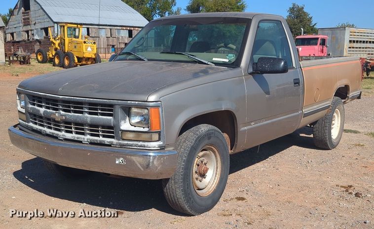 2000 Chevrolet C2500 pickup truck in Geary, OK | Item EQ2190 sold ...