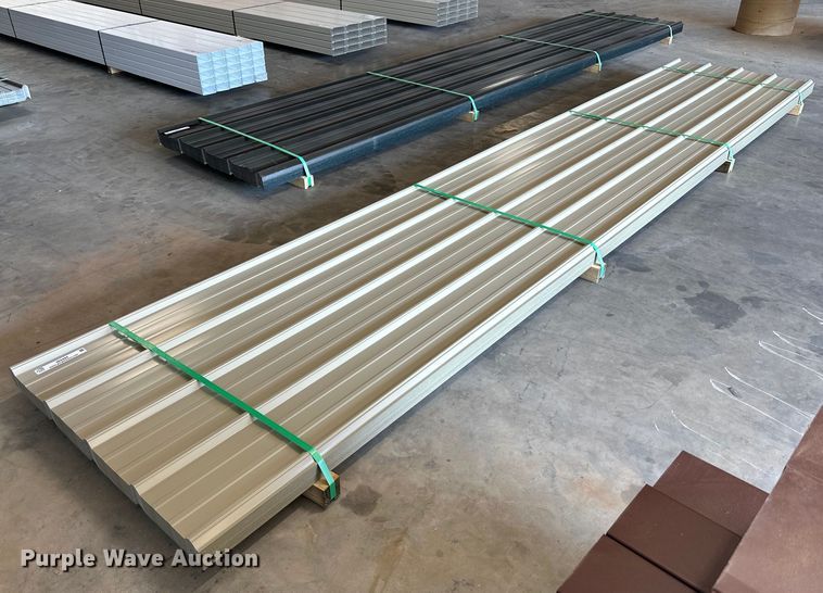 (100) sheets of metal siding/roofing in Brownfield, TX | Item IB9494 ...