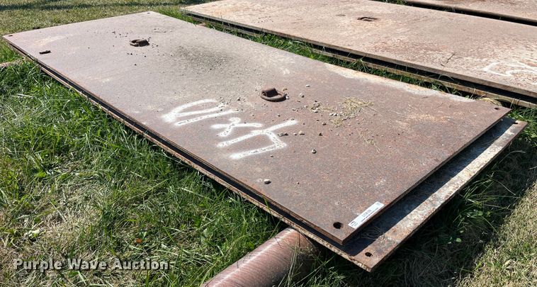 (2) steel road planks in Allerton, IA | Item LC9129 sold | Purple Wave