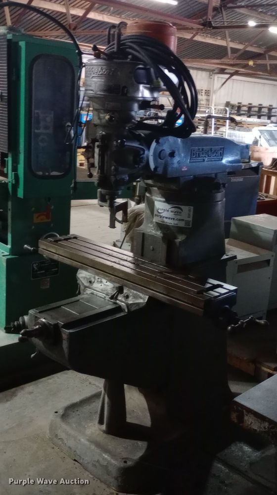 Bridgeport milling machine in Wichita, KS | Item DH1457 sold | Purple Wave