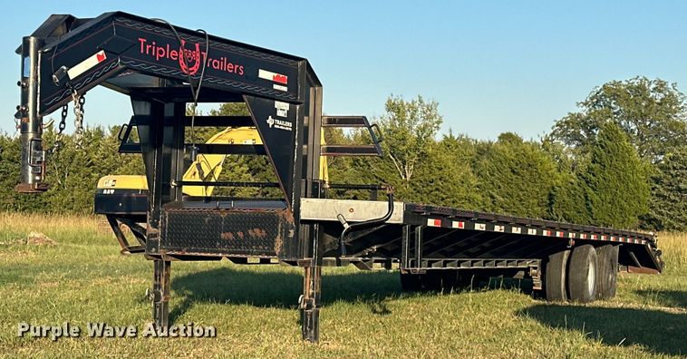 2022 Triple R Trailers 24KFBGN equipment trailer in Seminole, OK | Item ...
