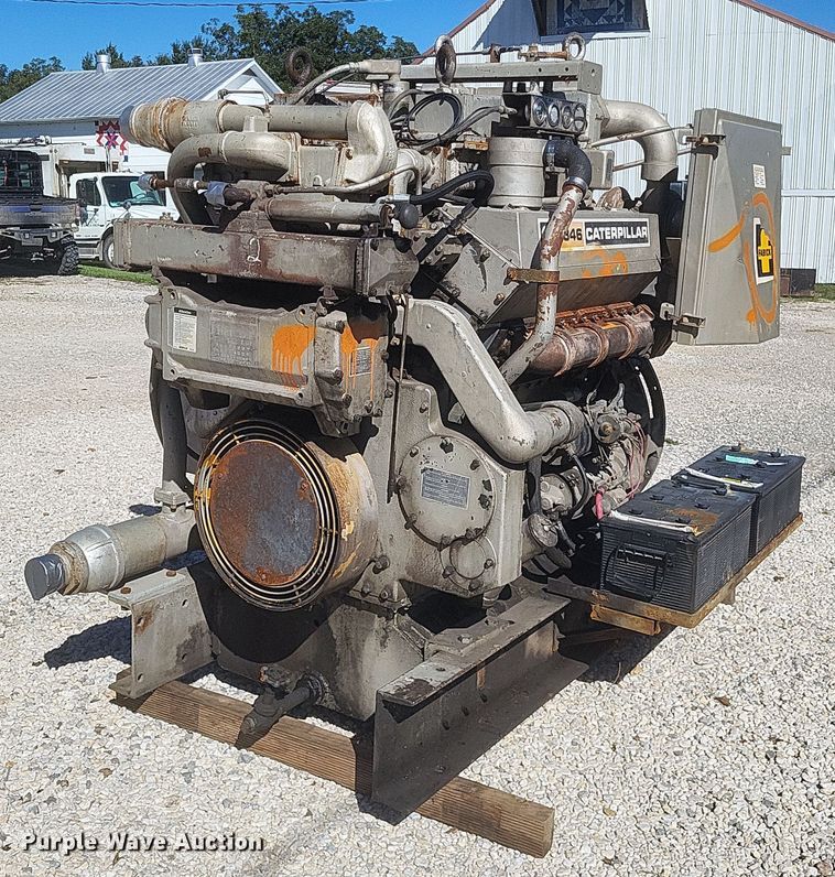 Caterpillar D346 engine in Jackson, MO | Item DQ3698 sold | Purple Wave