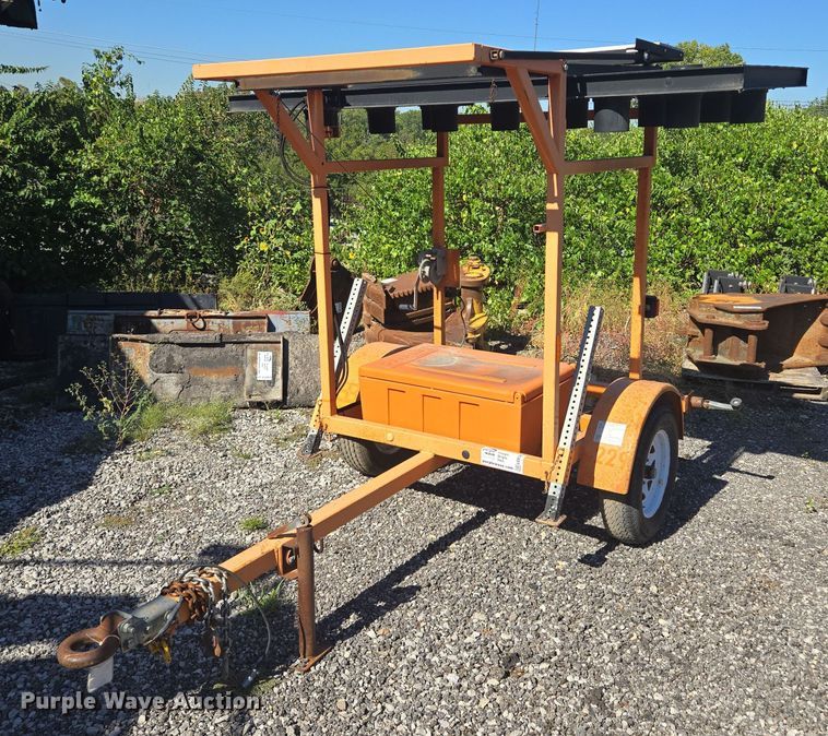 2008 Ver-Mac ST-4815 arrow board trailer in Kansas City, MO | Item EE8536 for sale | Purple Wave