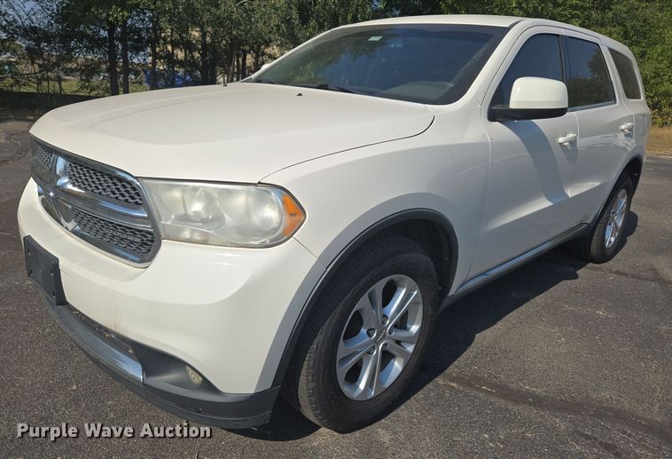 2012 Dodge Durango SUV in Manhattan, KS | Item DF8429 sold | Purple Wave
