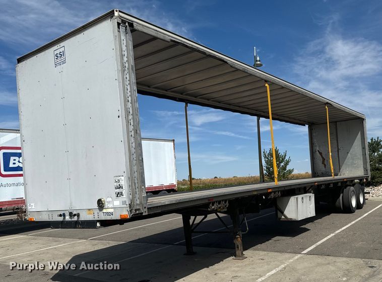 2009 Transcraft Corp Eagle IIH S2 side curtain trailer in Brighton, CO ...