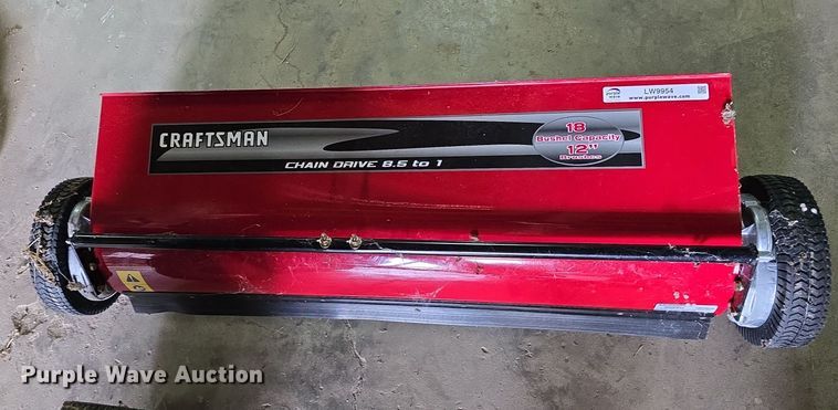 (2) Craftsman lawn sweepers 486.24222 in Horton, KS | Item LW9954 for ...