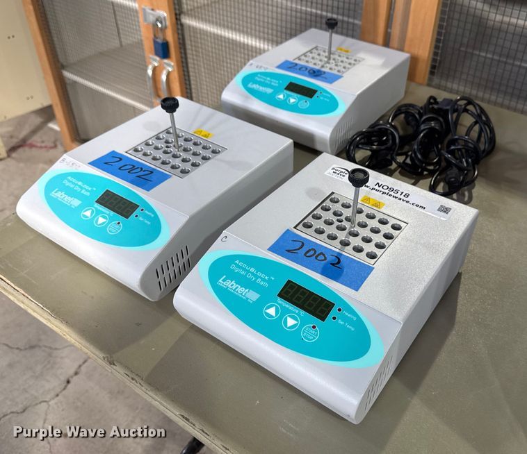 (3) Labnet D1100 Accublock Digital Dry Bath in Tulsa, OK | Item NO9518 ...