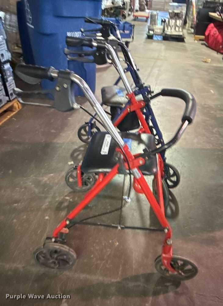 (2) drive walkers in Tulsa, OK | Item NO9568 for sale | Purple Wave