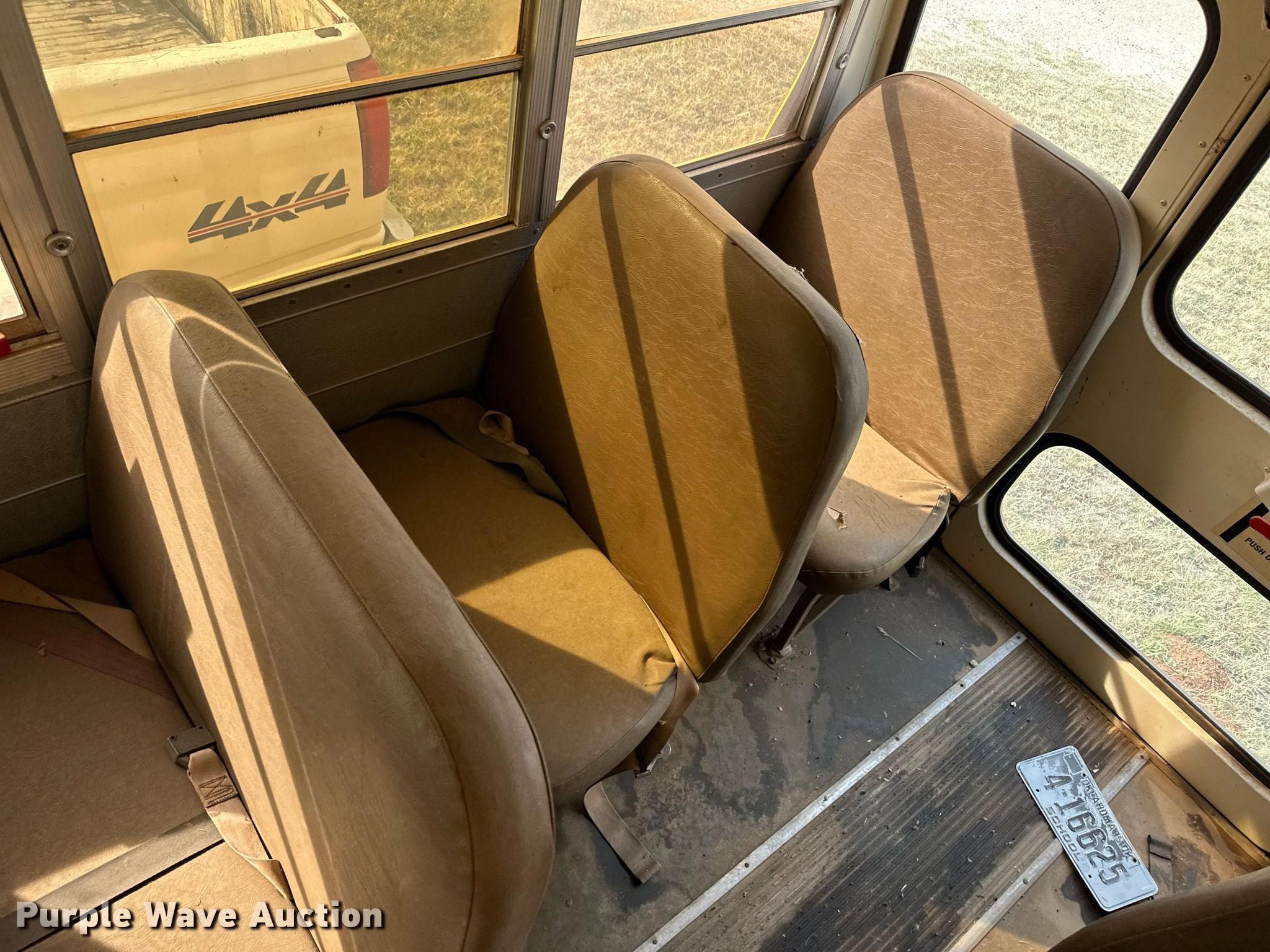 1994 Chevrolet G30 school bus in Mutual, OK | Item ER8134 sold | Purple ...