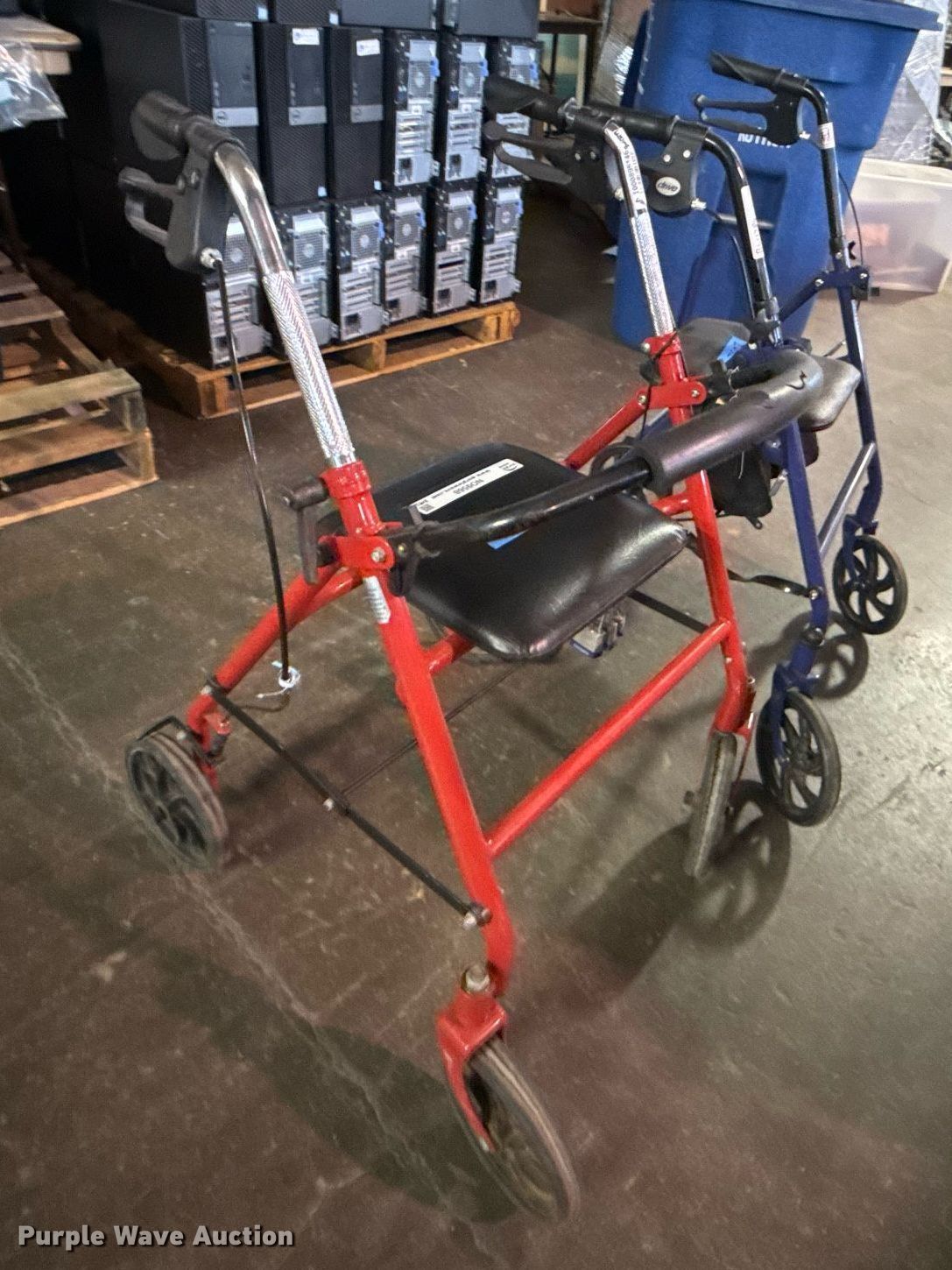 (2) drive walkers in Tulsa, OK | Item NO9568 for sale | Purple Wave