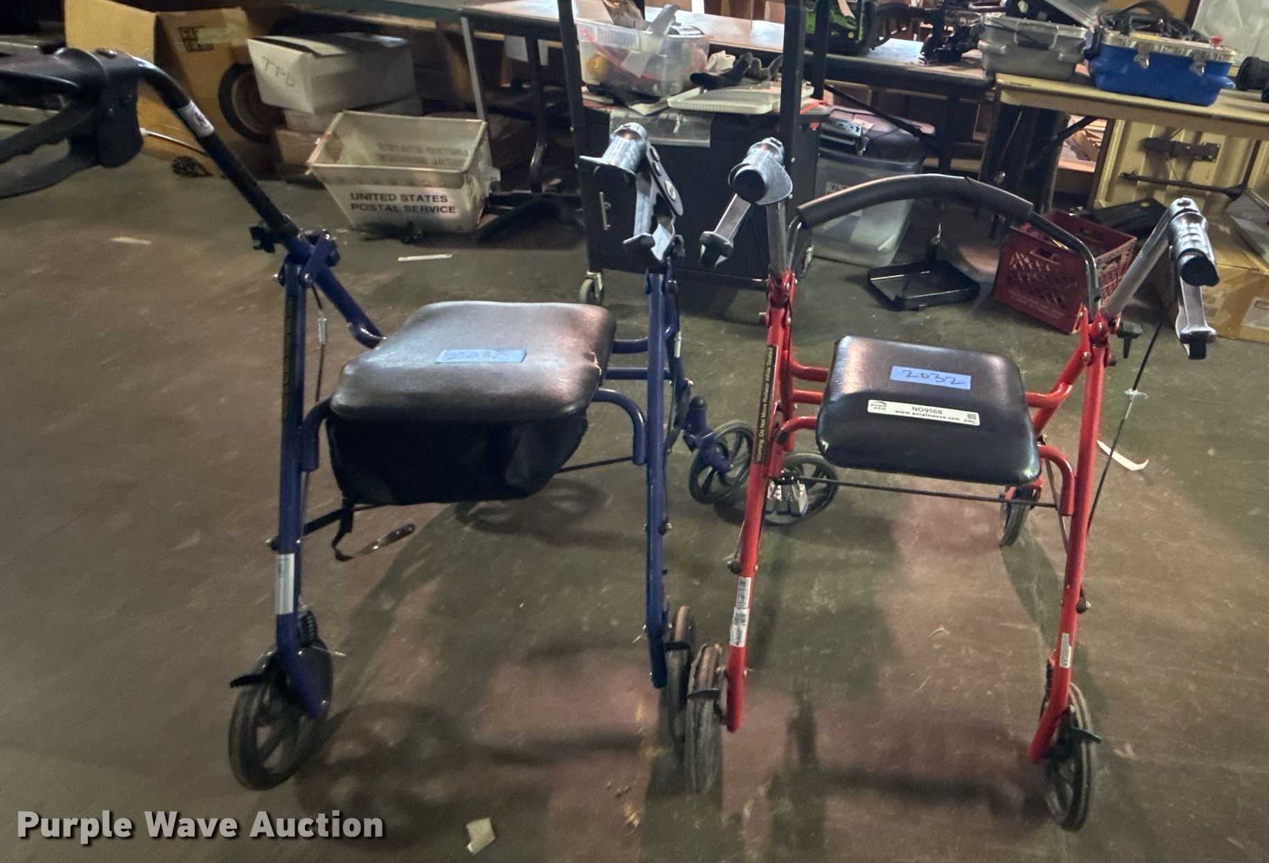 (2) drive walkers in Tulsa, OK | Item NO9568 for sale | Purple Wave