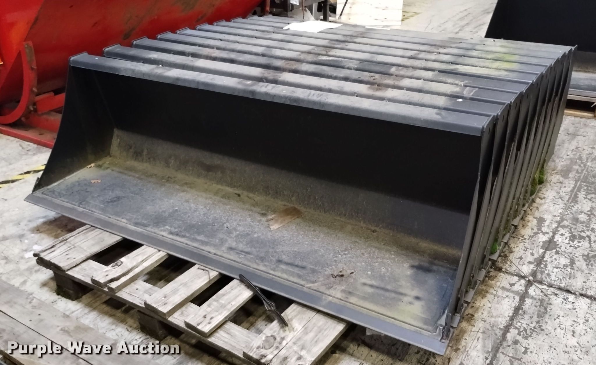 (11) Alo AB C2 loader buckets in DuPont, WA | Item EG9940 sold | Purple ...