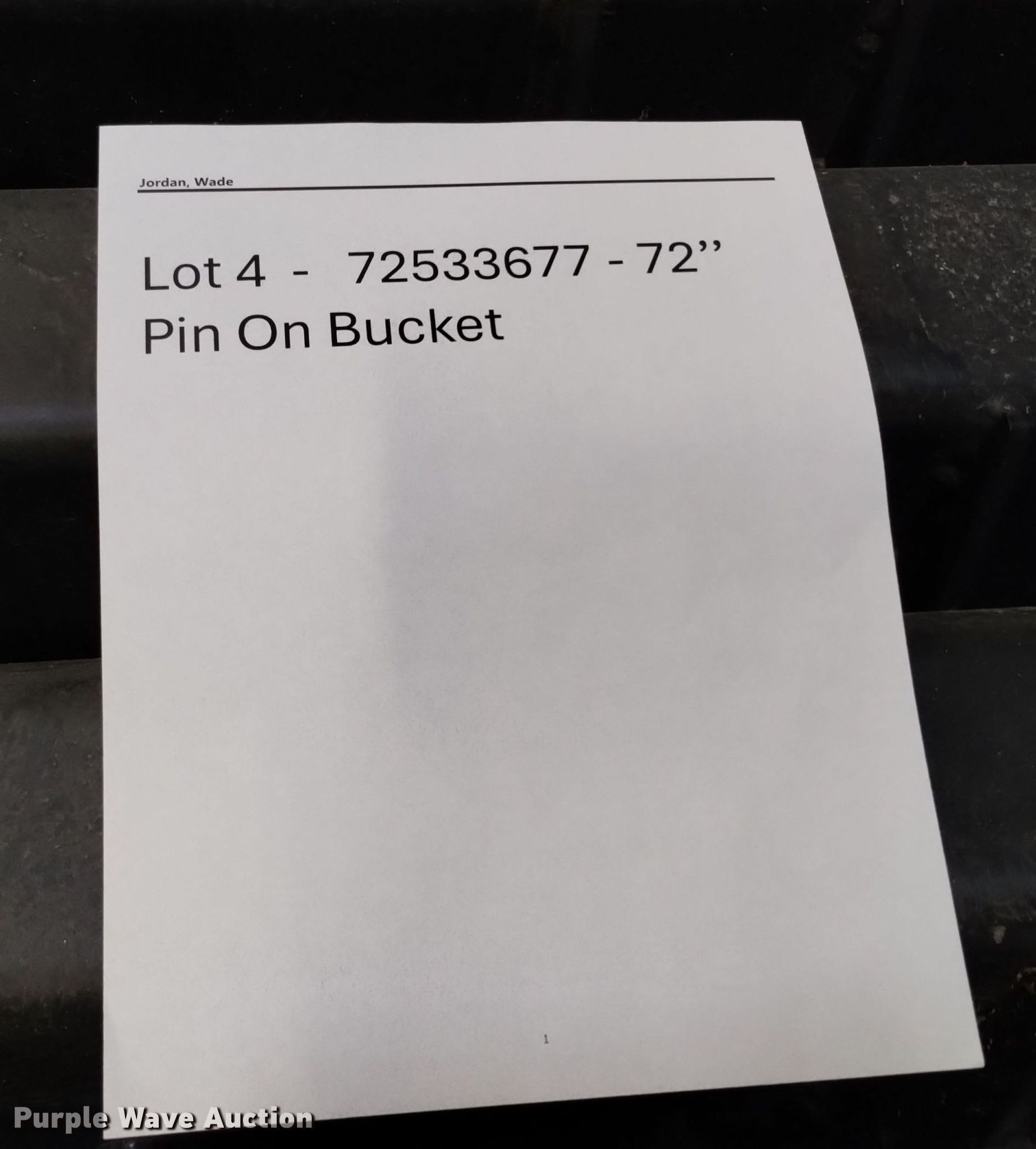 (11) Alo AB C2 loader buckets in DuPont, WA | Item EG9940 sold | Purple ...