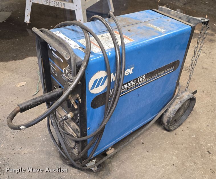 1998 Miller Millermatic 185 welder in Lenexa, KS | Item EK2377 sold ...