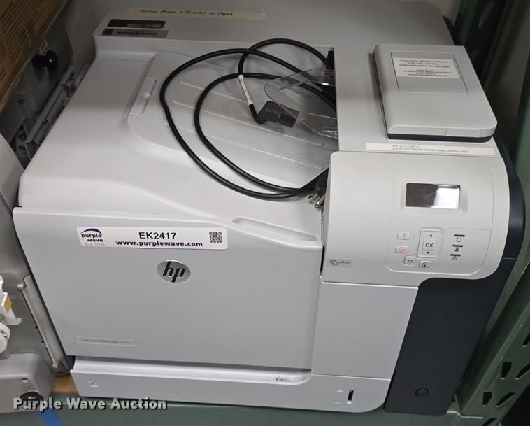 HP LaserJet 500 color printer in Emporia, KS | Item EK2417 sold ...