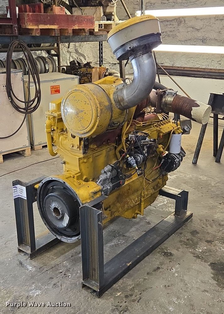 Caterpillar 3306B engine in Kansas City, MO | Item EE8507 sold | Purple ...