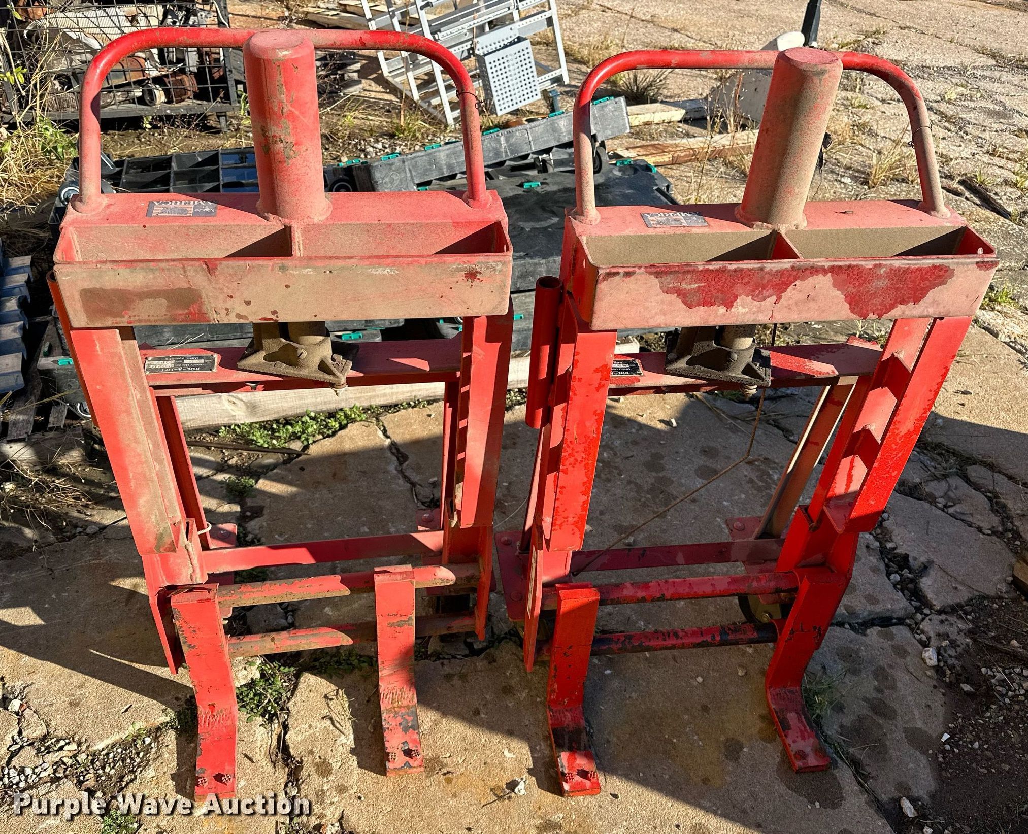 (2) Rol-A-Lift M4 lifts in Tulsa, OK | Item EJ4956 sold | Purple Wave
