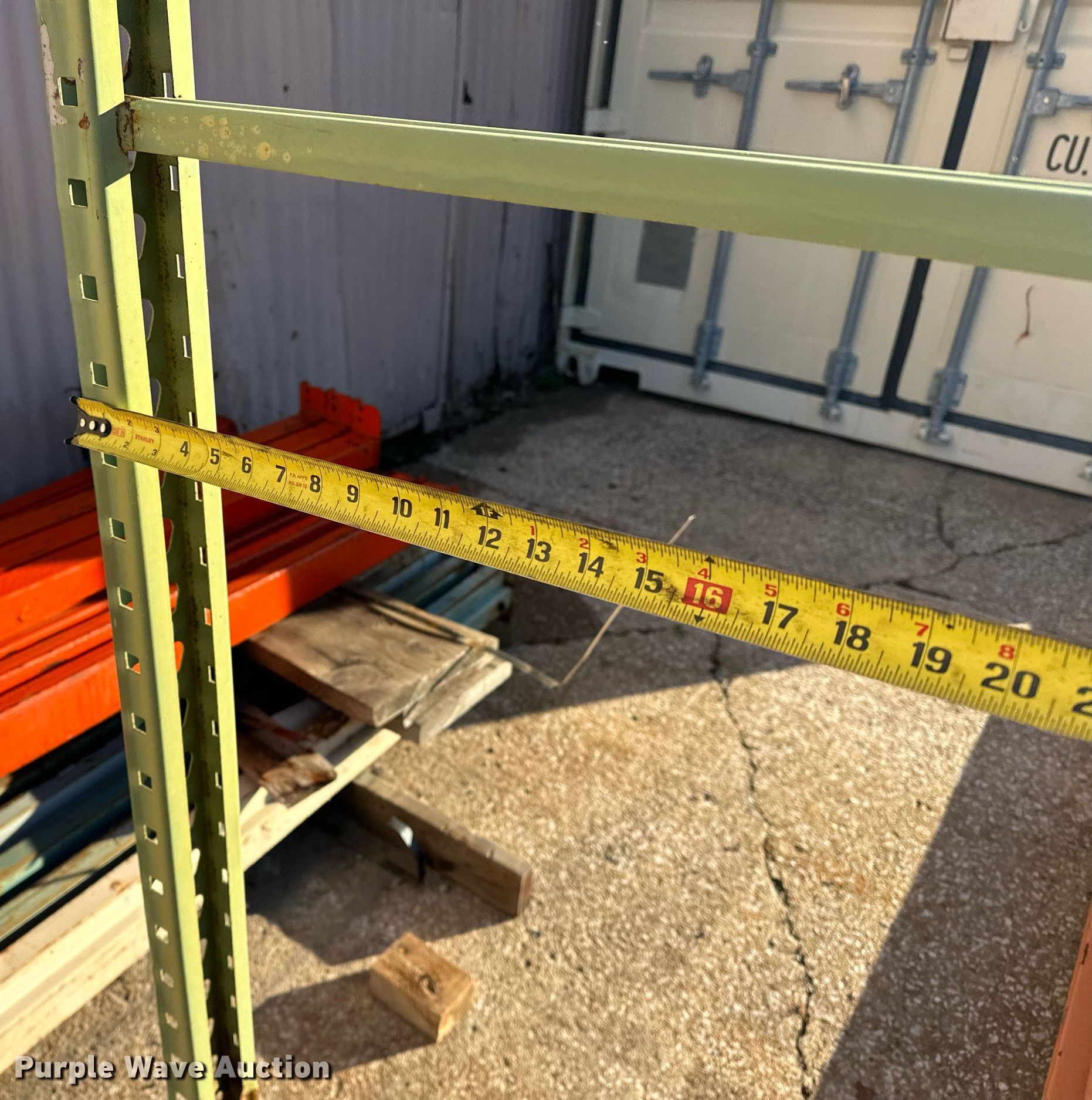 Pallet racking in Tulsa, OK | Item EJ4973 for sale | Purple Wave