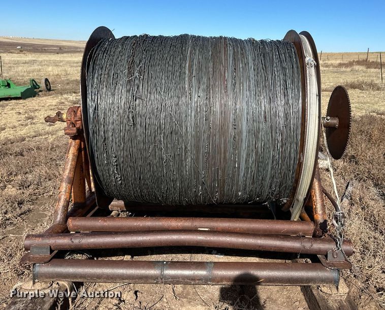 Spool of wire in Ulysses, KS | Item DQ3174 for sale | Purple Wave
