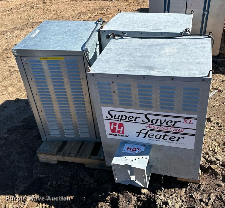 (3) Super Saver XL heaters in Sublette, KS | Item ER8293 sold | Purple Wave