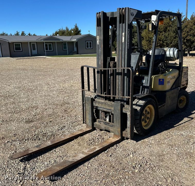 Daewoo G30E-3 forklift in Sublette, KS | Item ER8302 for sale | Purple Wave