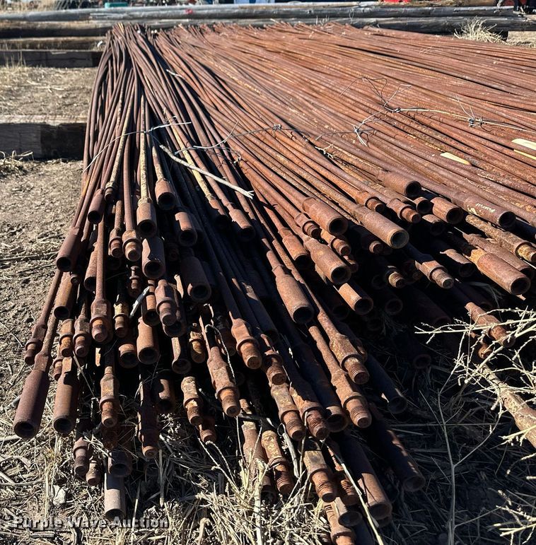 Sucker rods in Plains, KS | Item ER8418 sold | Purple Wave