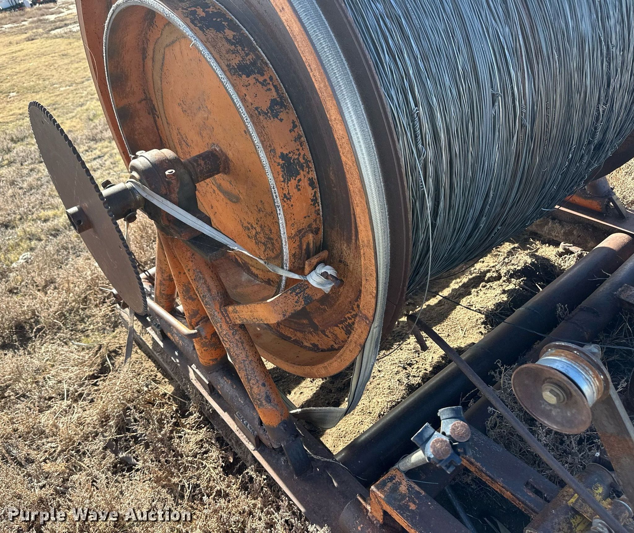 Spool of wire in Ulysses, KS | Item DQ3174 for sale | Purple Wave