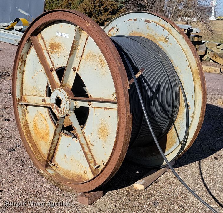 Spool of submarine mine cable in Sioux Falls, SD | Item OH9387 for sale ...