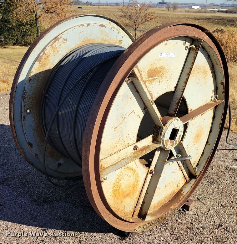 Spool of submarine mine cable in Sioux Falls, SD | Item OH9387 for sale ...