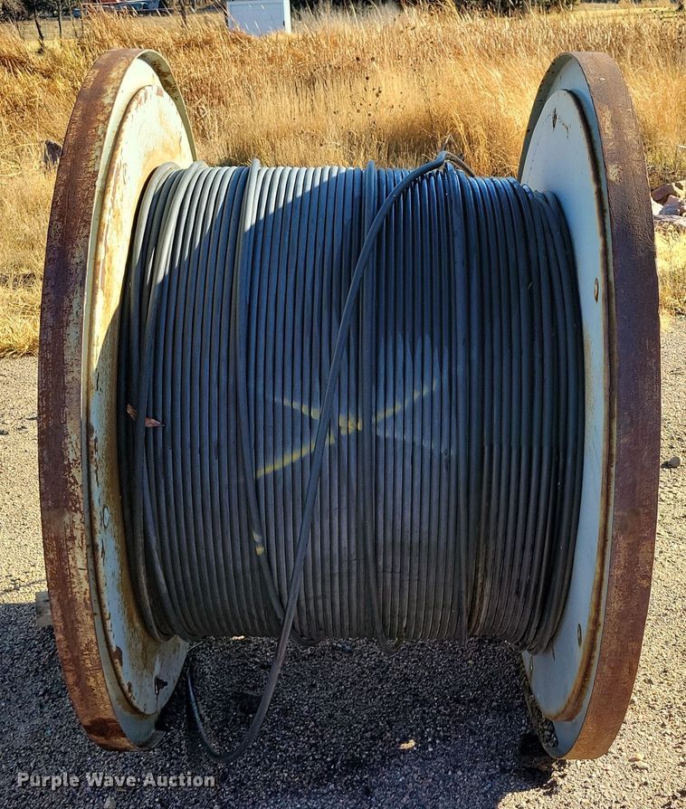 Spool of submarine mine cable in Sioux Falls, SD | Item OH9387 for sale ...