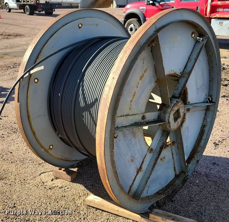 Spool of submarine mine cable in Sioux Falls, SD | Item OH9387 for sale ...
