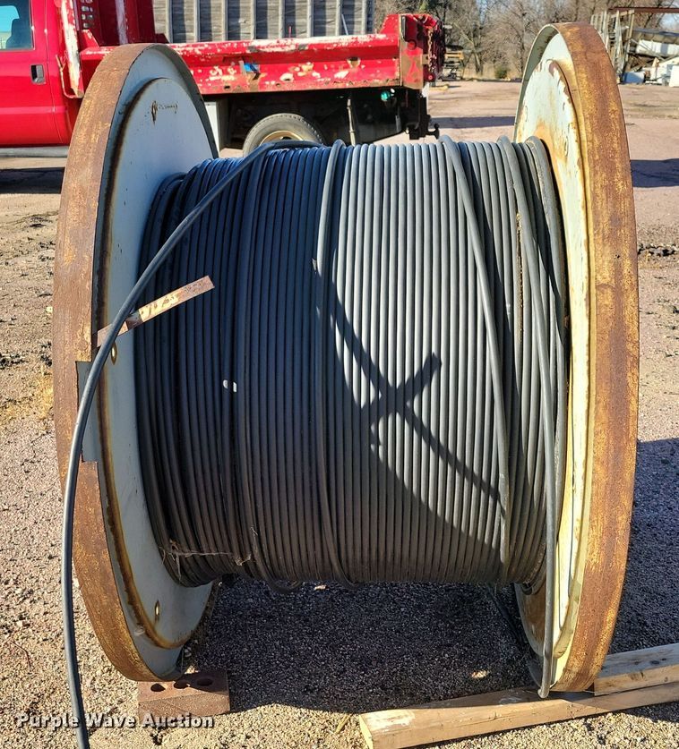 Spool of submarine mine cable in Sioux Falls, SD | Item OH9387 for sale ...