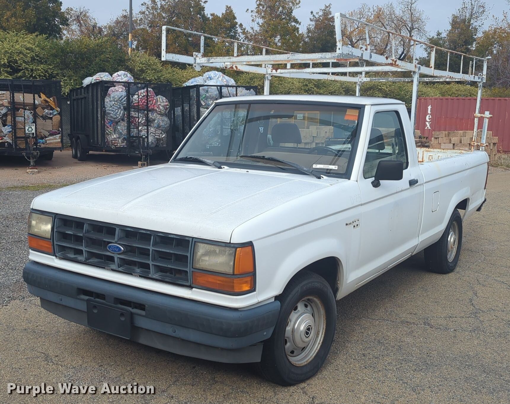 1992 Ford Ranger pickup truck in Edmond, OK | Item ER4565 sold | Purple ...