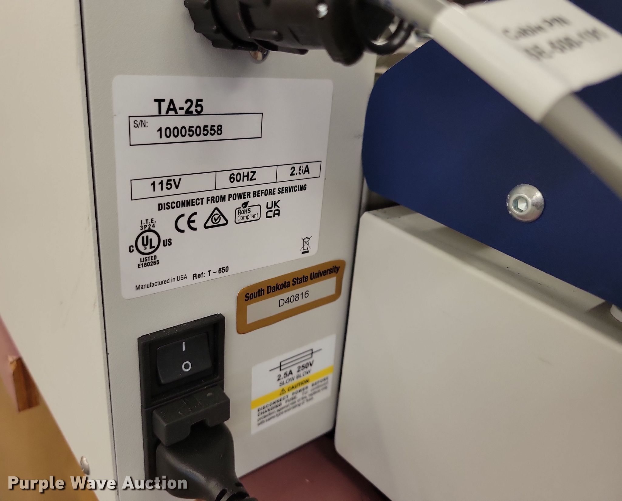 Quadient TA-25 tabber in Brookings, SD | Item OH9427 for sale | Purple Wave