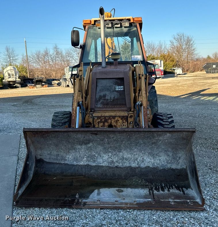 1991 Case 580 Super K backhoe in West Burlington, IA | Item DW2429 for ...