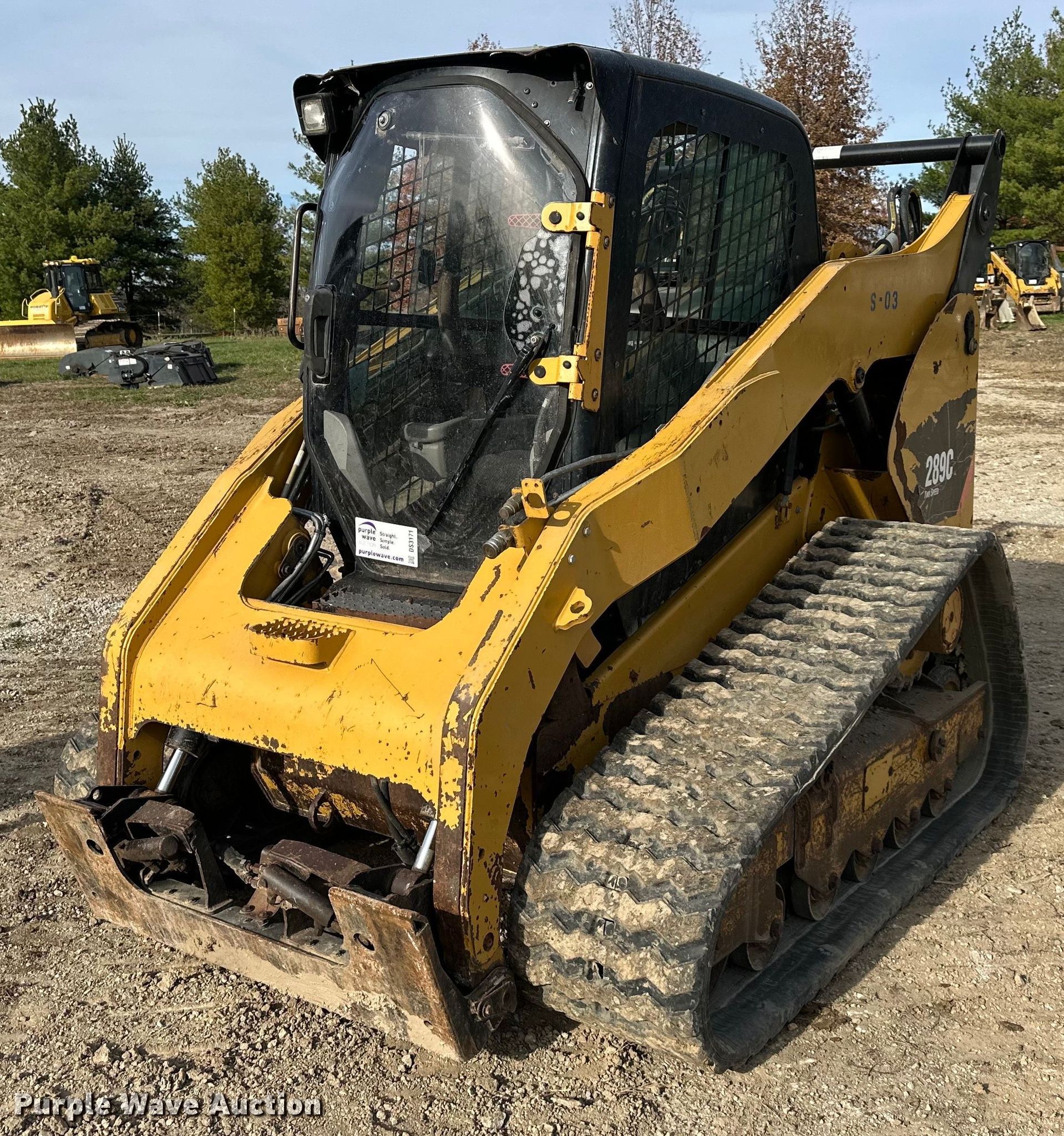 2012 Caterpillar 289C tracked skid steer loader in Smithville, MO | Item DS3171 for sale ...