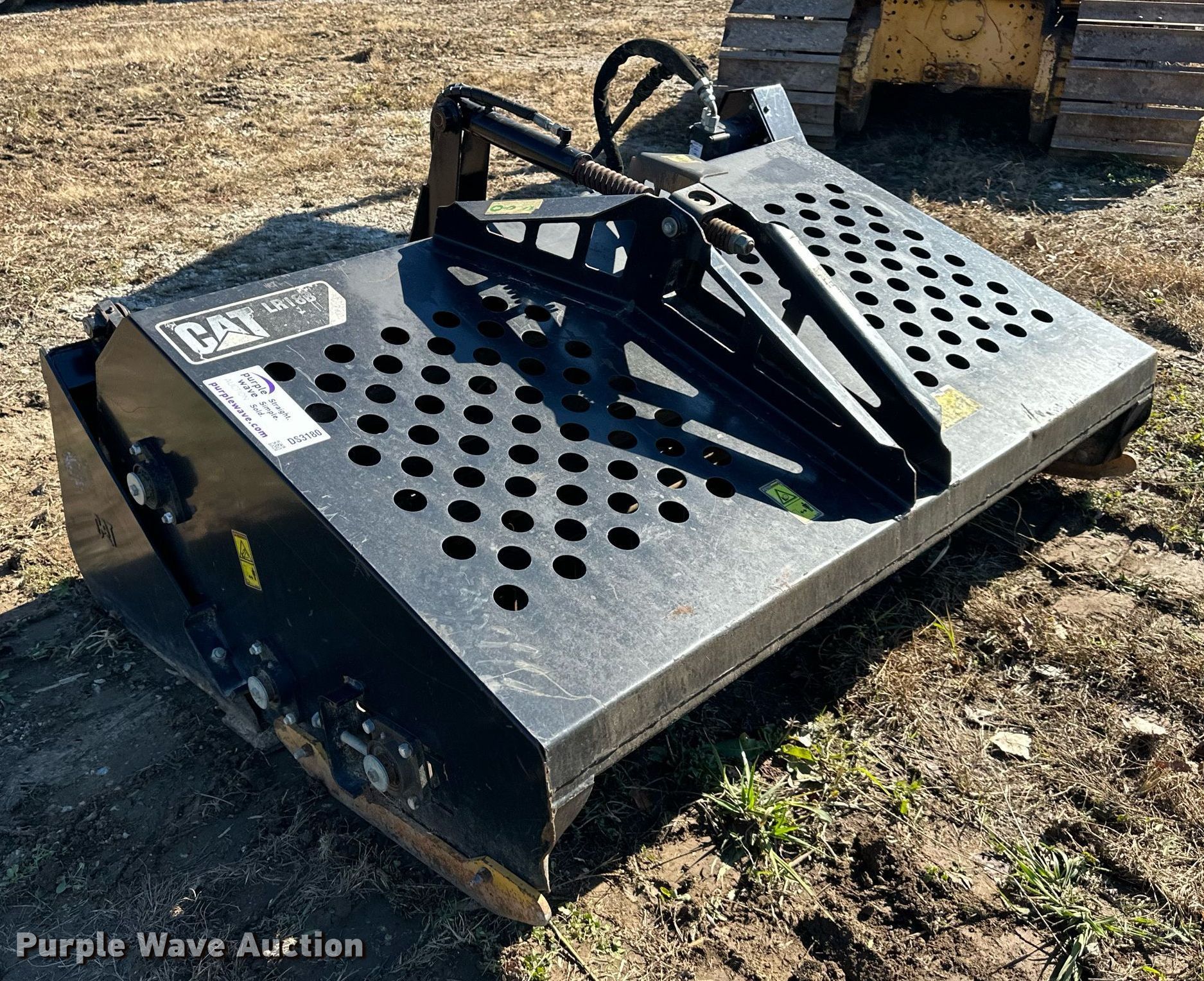 Caterpillar LR18B skid steer landscape rake in Smithville, MO | Item ...