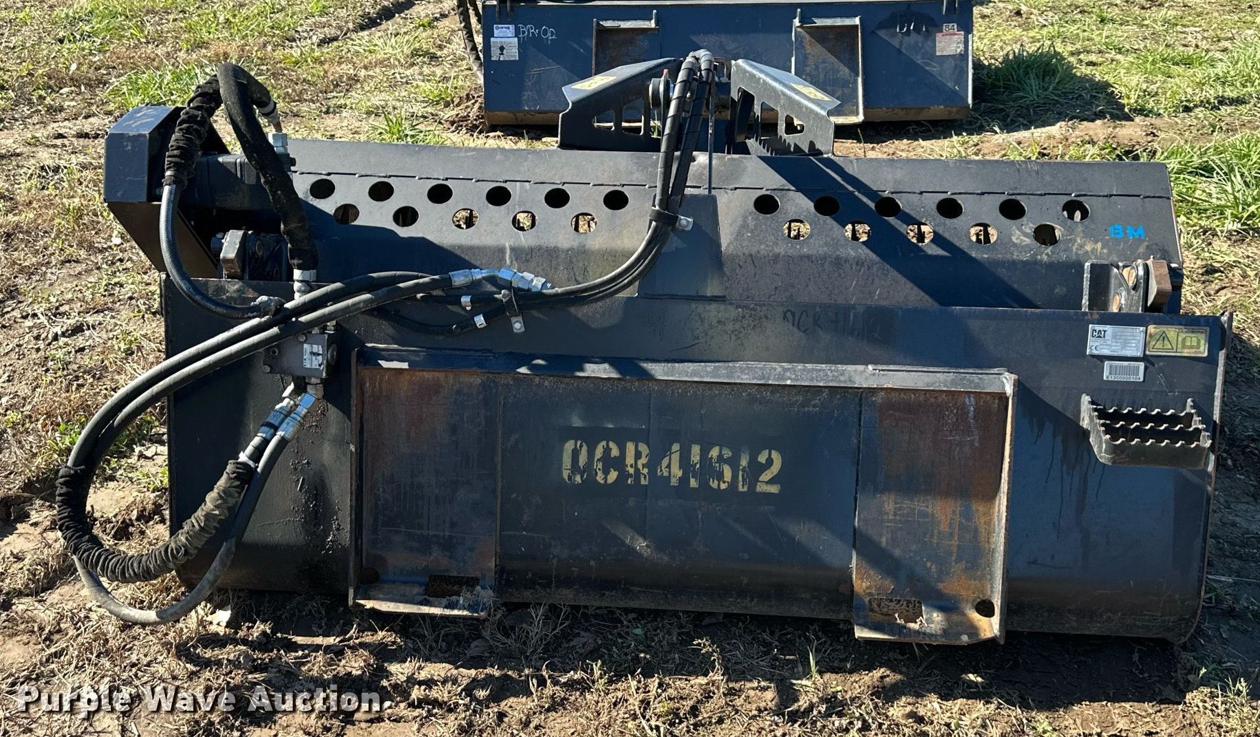 Caterpillar LR18B skid steer landscape rake in Smithville, MO | Item ...