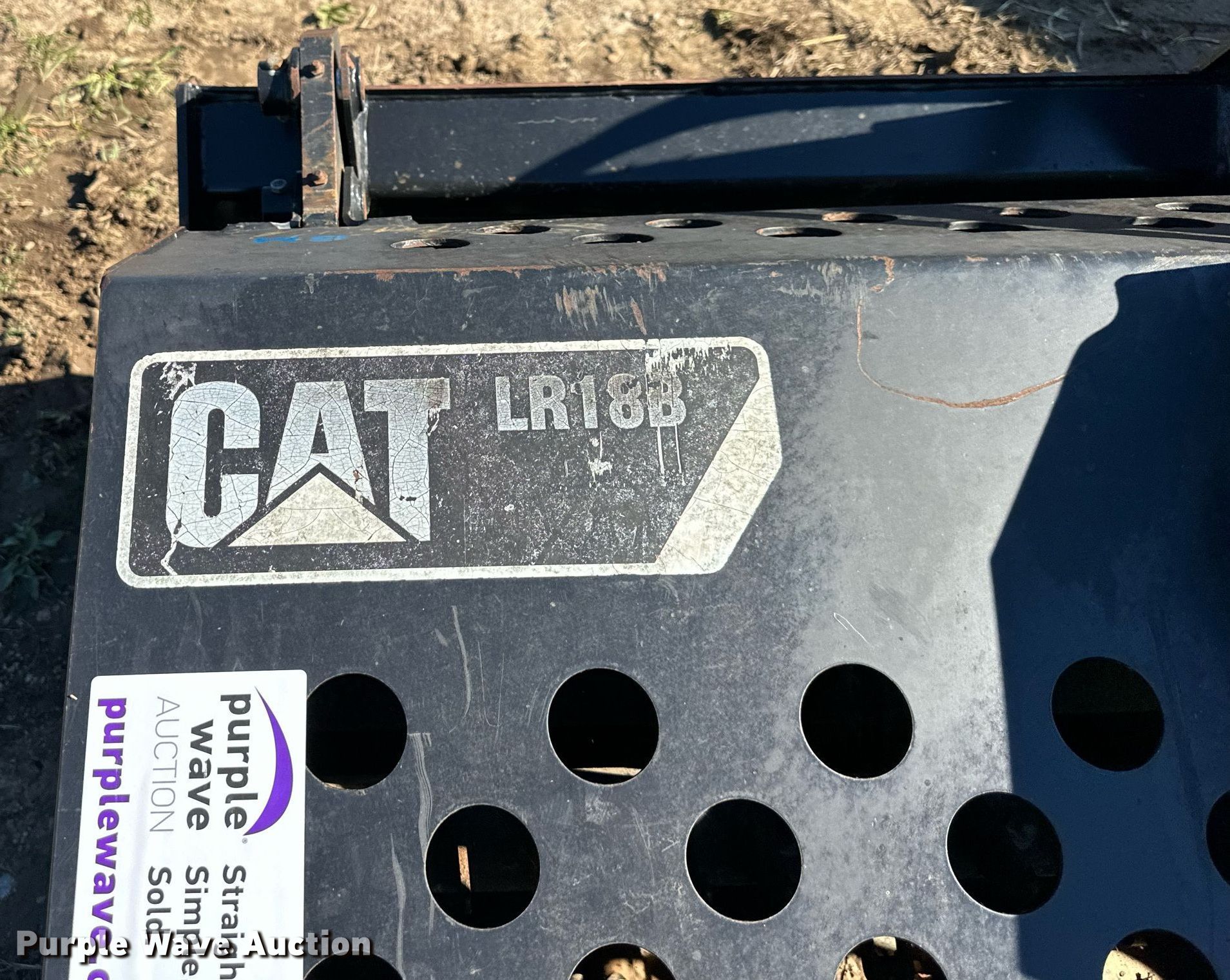 Caterpillar LR18B skid steer landscape rake in Smithville, MO | Item ...