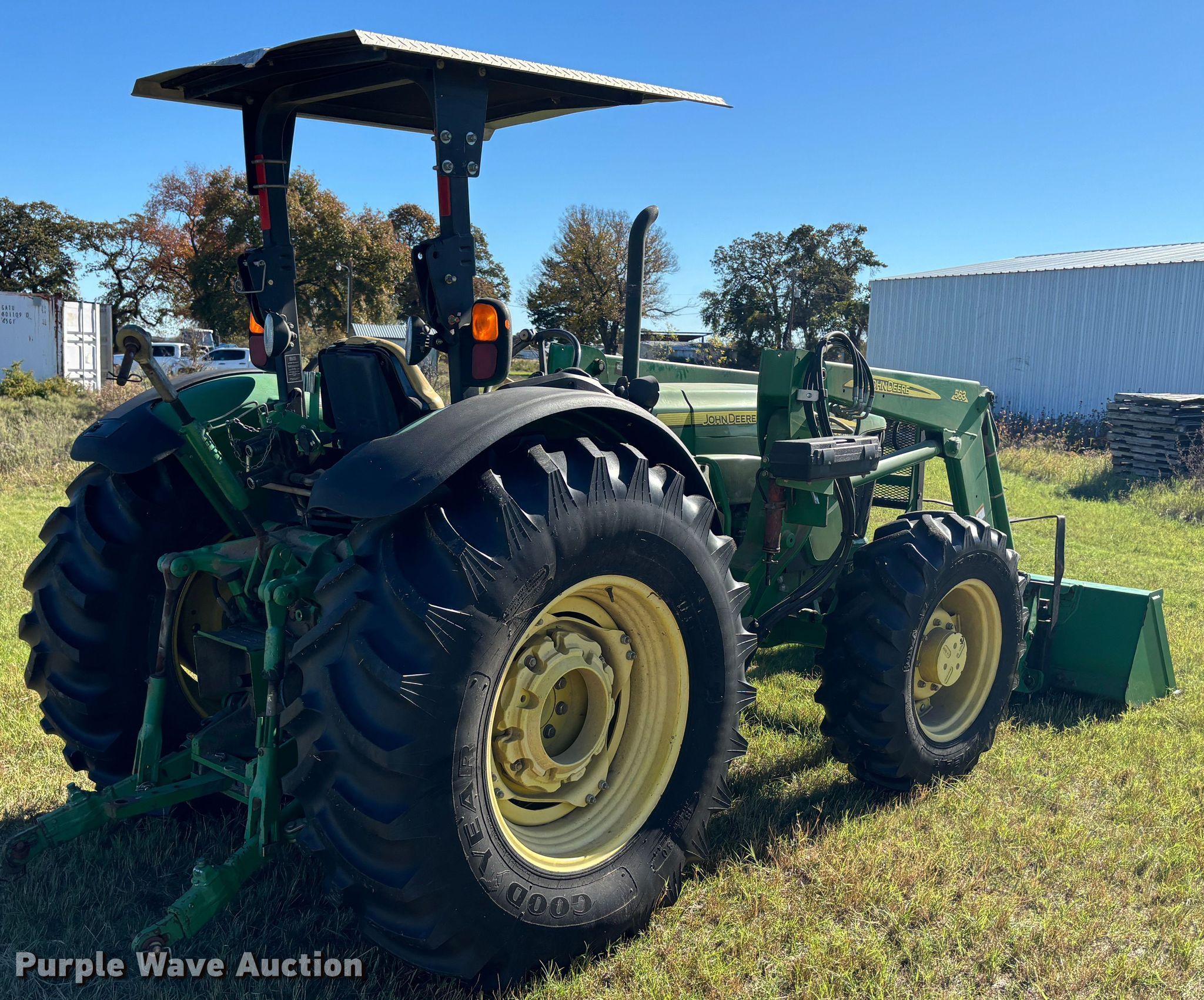 2009 John Deere 5105M MFWD tractor in Thackerville, OK | Item DS2538 ...