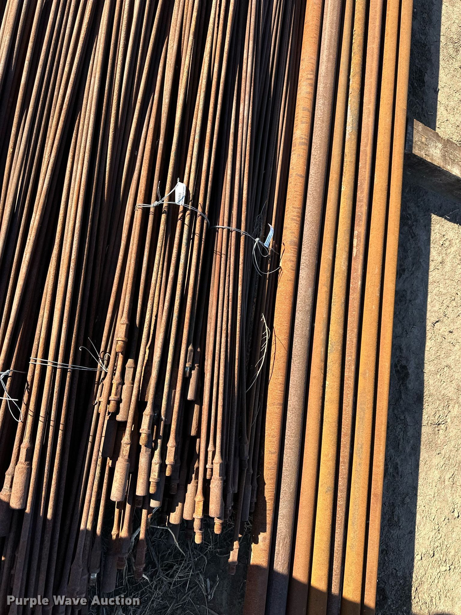 (100) joints of 24'L sucker rods in Plains, KS | Item ER8464 for sale ...